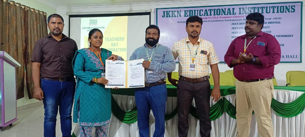 Department Of CSE | JKKN College of engineering and technology